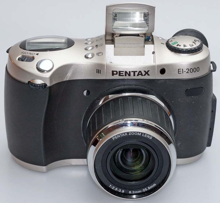 Pentax DSLR EI 2000 (HP Photosmart C912) - Digitalkamera-Museum