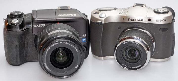 Pentax DSLR EI 2000 (HP Photosmart C912) - Digitalkamera-Museum