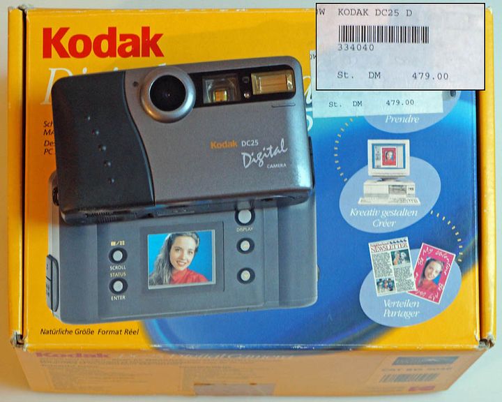 Kodak DC 25 komplett - Blog - Digitalkamera-Museum