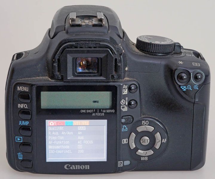 Canon DSLR EOS 350D - Digitalkamera-Museum