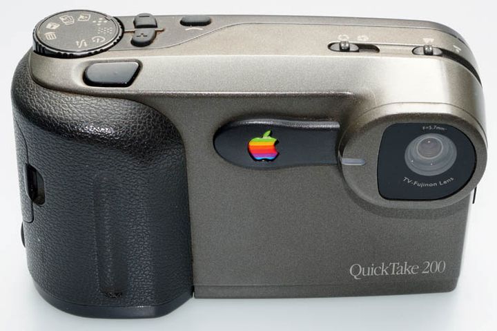 Apple QuickTake 200 Minolta Dimage V - Digitalkamera-Museum