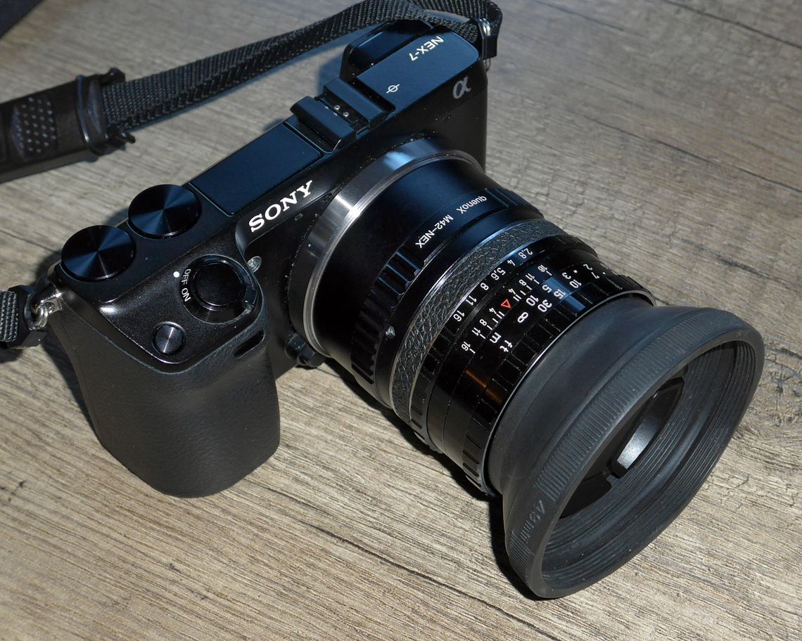 Sony NEX-7 M42-Normalobjektive aus D C. Zahn - Digitalkamera-Museum